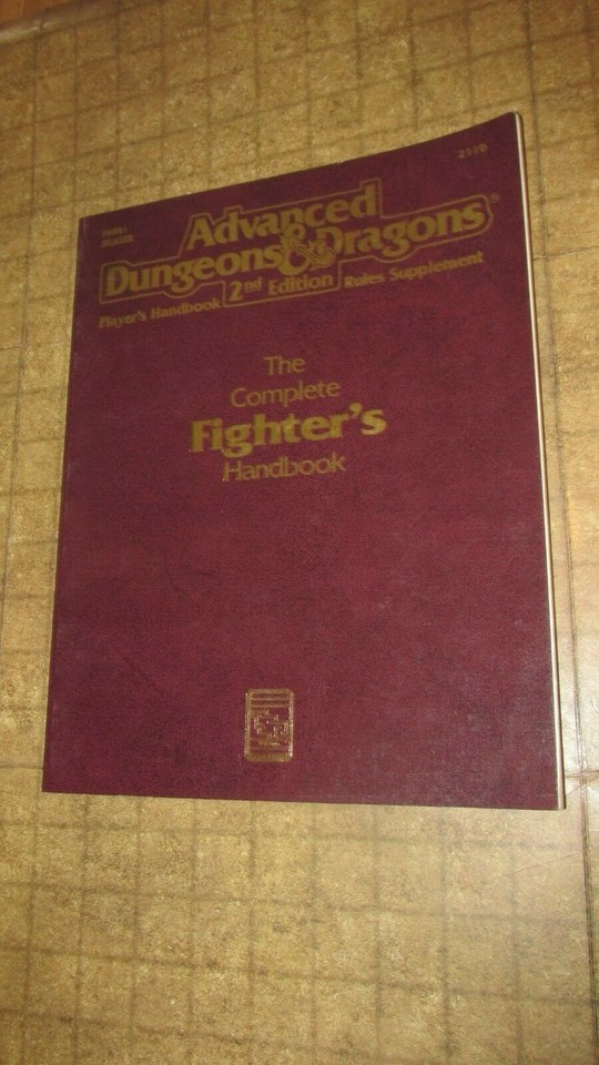 Dungeons & Dragons Complete Handbook Thief Fighter Priest Wizard ...