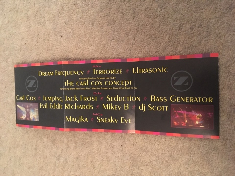 Rezerection 10 April 1993 @ The Royal Highland Centre Rave Flyer Flyers ...