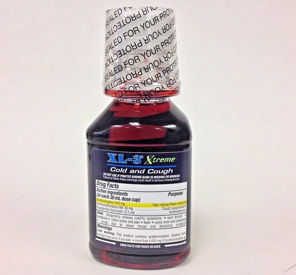 XL-3 NIGHT TIME COLD COUGH 6oz | eBay
