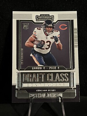 2023 Contenders Draft Class Contenders #19 Roschon Johnson - Chicago ...