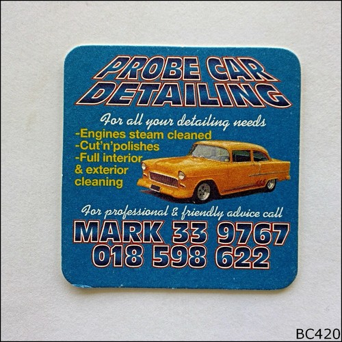 Probe Car Detailing Coaster (A) (B420) | eBay Australia