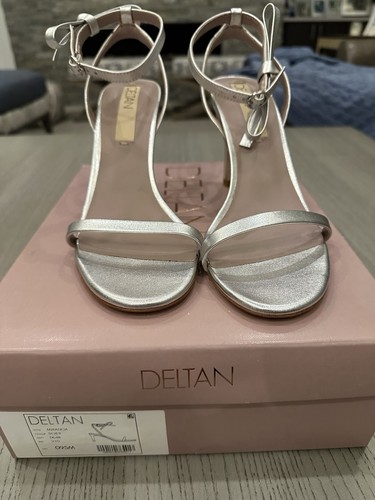 Deltan Miranda Silver 9.5 M New In Box Just In Time For Your Look | eBay