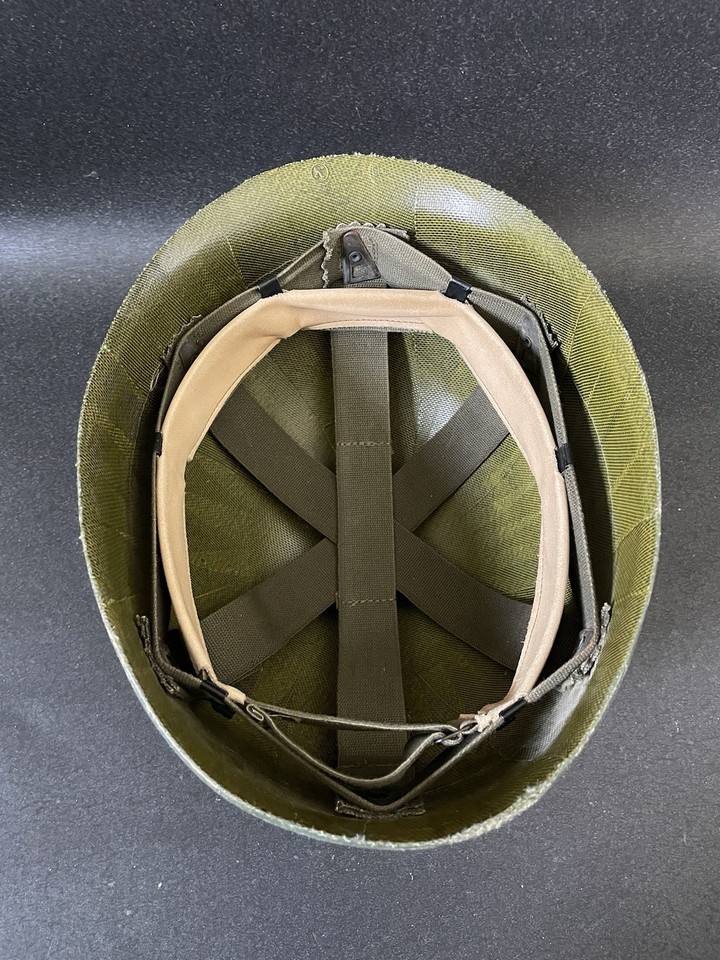 Rare Vintage Israel Israeli M1 Military IDF Kasdah Helmet Liner Army ...