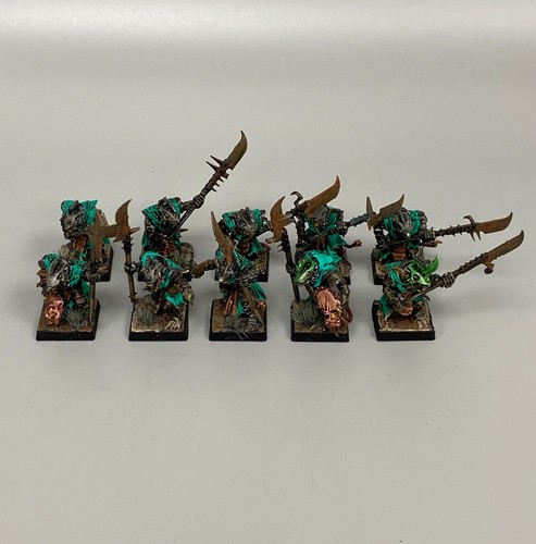 10 SKAVEN STORMVERMIN WARHAMMER THE OLD WORLD FANTASY UNIT WFB CLAN ...