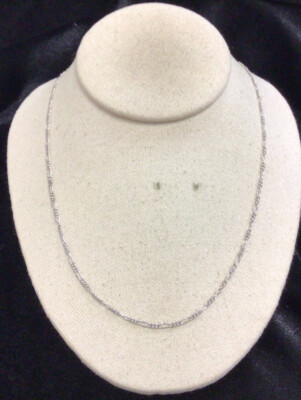 Vintage Sterling Silver 925 Long Unique Chain Necklace 24" S143 | eBay