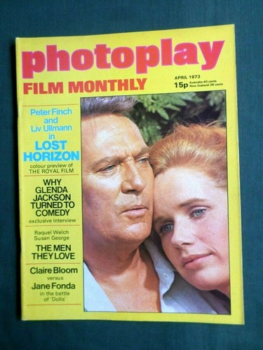 PHOTOPLAY-UK FILM MAG- APRIL 1973 - EDWARD G ROBINSON- VICKI WOOLF ...