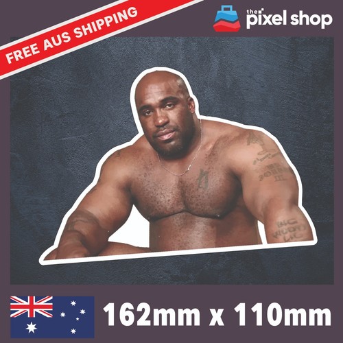 Big Barry Wood Sticker - AUSSIE Car Boat 4x4 4WD JDM FUNNY Decal | eBay ...