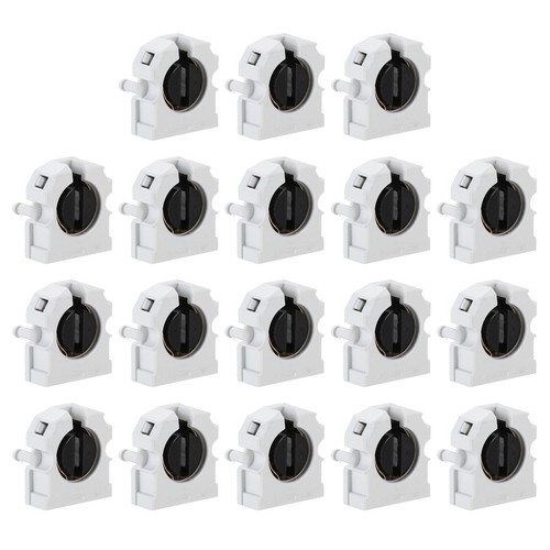 T8 Fluorescent Light Holder 18pcs G13 Base LED Tube Light Socket 500V ...