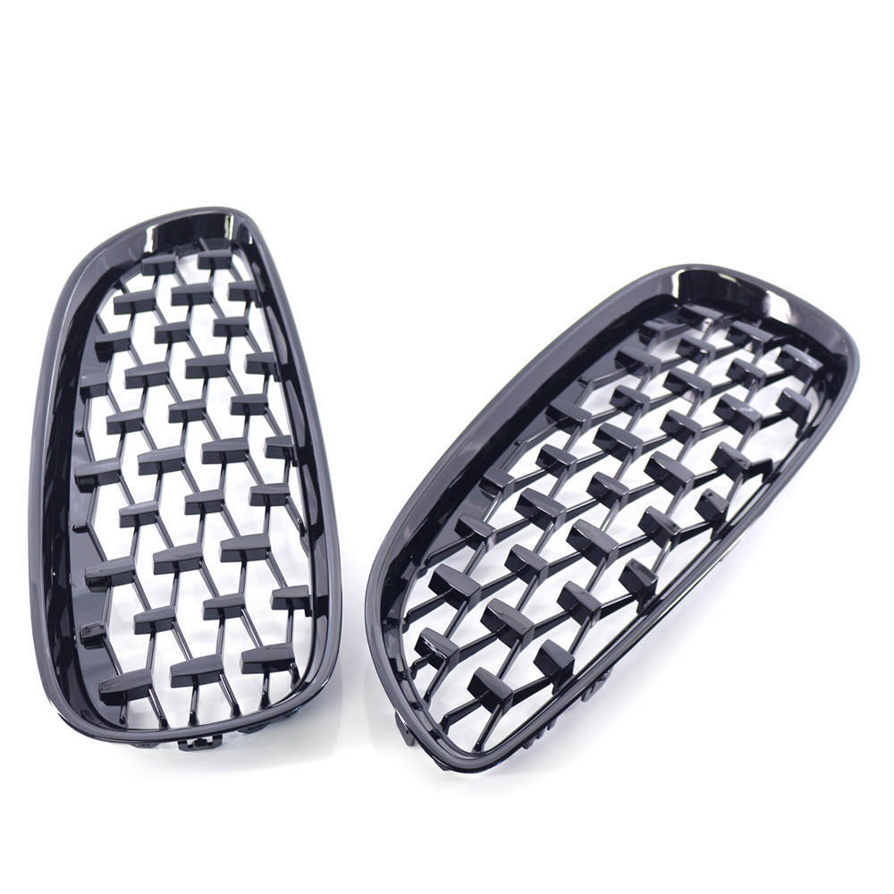 Glossy Black Front Grill Diamond Style Kidney Grille For BMW Z4 E89 ...