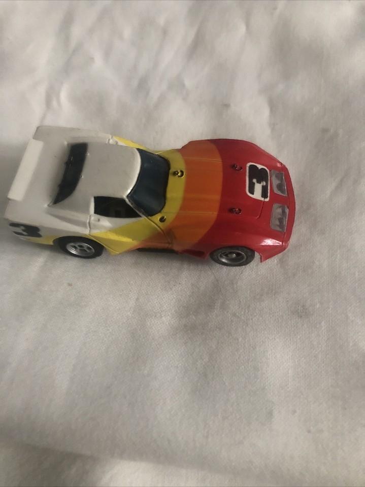 4g HO scale slot racing car Aurora AFX Chevy Corvette Lighted Slot CAR ...