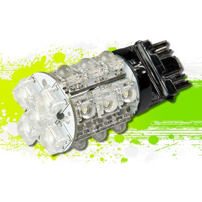 3156 4156 LED RED 5050 BRAKE STOP TAIL LIGHT BULB W/20-5MM SUPER FLUX ...