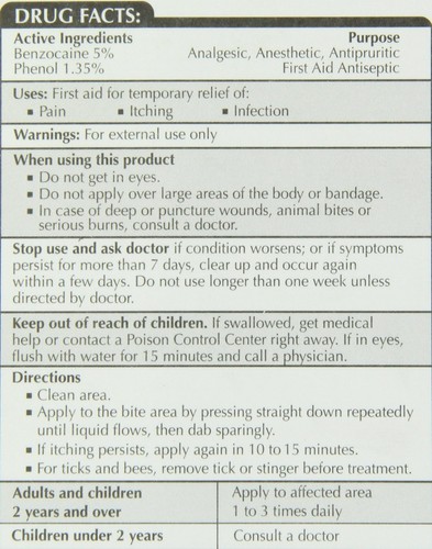 4 Pack Cutter Bite Md Insect Bite Relief Stick Stops Pain Relieves ...