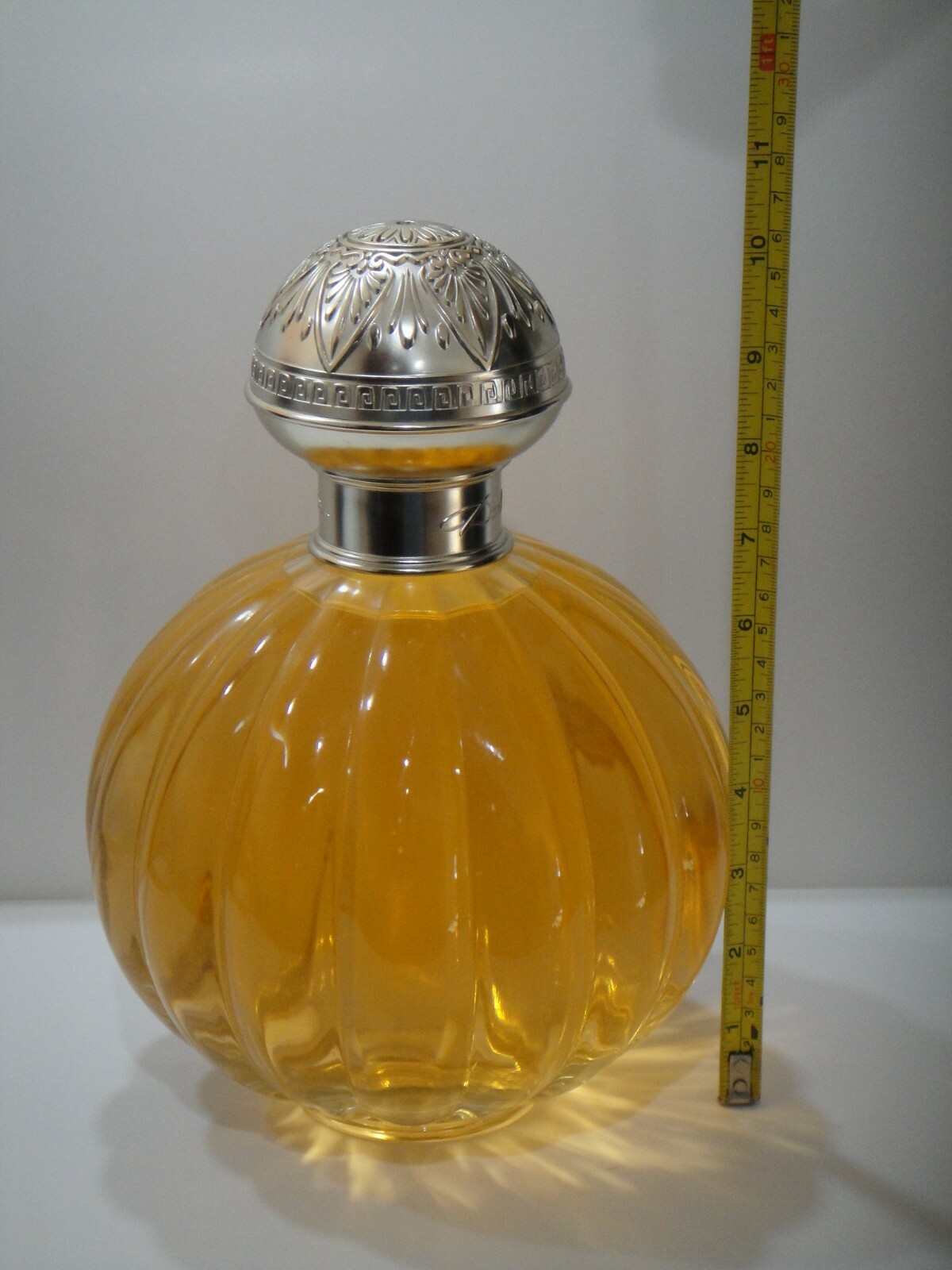 RARE GIANT ROYAL DOULTON PERFUME FACTICE DISPLAY DUMMY BOTTLE 11" TALL ...