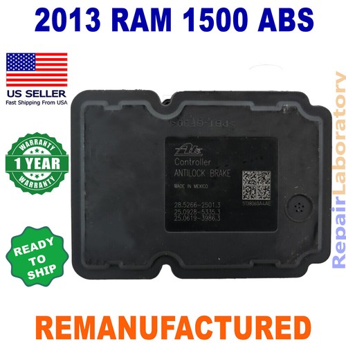ReBuilt 68210719AB 2013 RAM 1500 ABS Anti-lock Brake Pump CONTROL ...