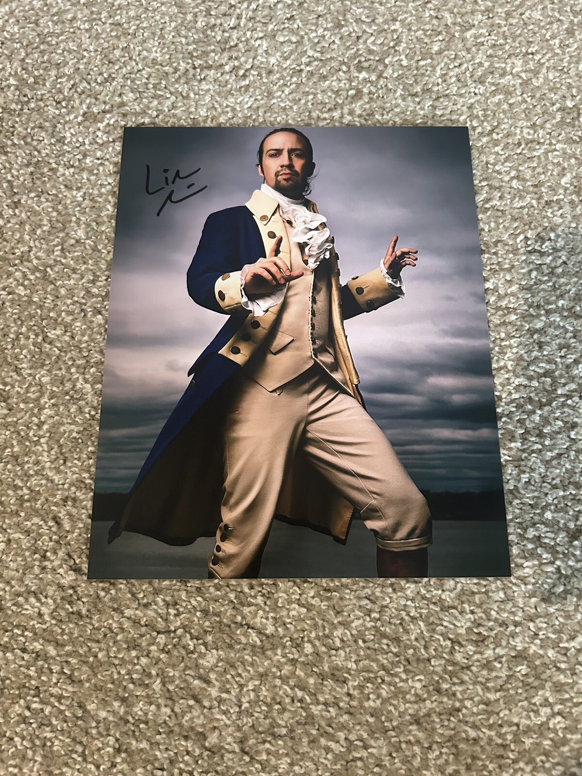 🔥 LIN MANUEL MIRANDA AUTOGRAPHED SIGNED 8X10 PHOTO ALEXANDER HAMILTON C ...