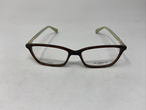 LIZ CLAIBORNE PETITE EYEWEAR L448 WR9 50-15-135 BROWN EYEGLASSES 7052 ...