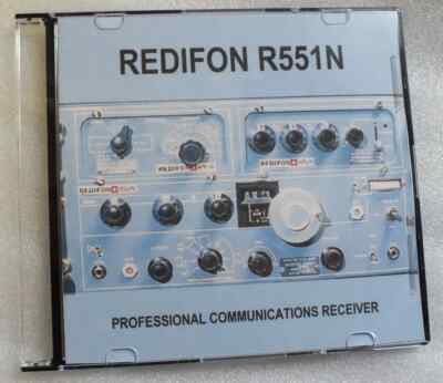 Redifon R551N - DVD/USB Professional HF Communications Receiver Radio ...