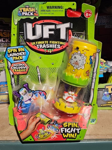 UFT Ultimate Fighting Trashies Spin Bin Launcher Pack NEW 630996681329 ...