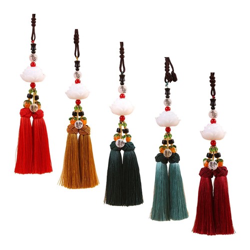 Car Rearview Mirror Pendant Dangling Ornament Universal Decorative Car ...