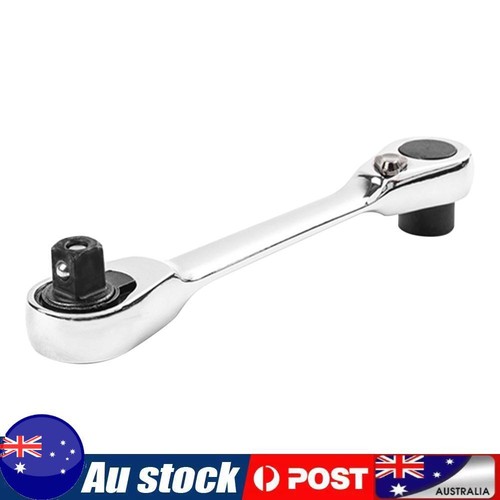Quick Release Ratchet Wrench Double Headed Ratchet Wrench 1/4 Hand ...