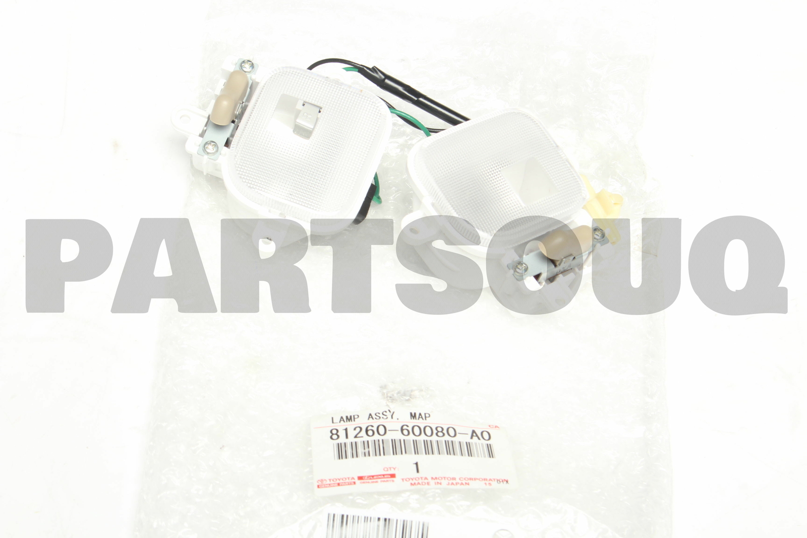8126060080A0 Genuine Toyota LAMP ASSY, MAP 81260-60080-A0 | eBay