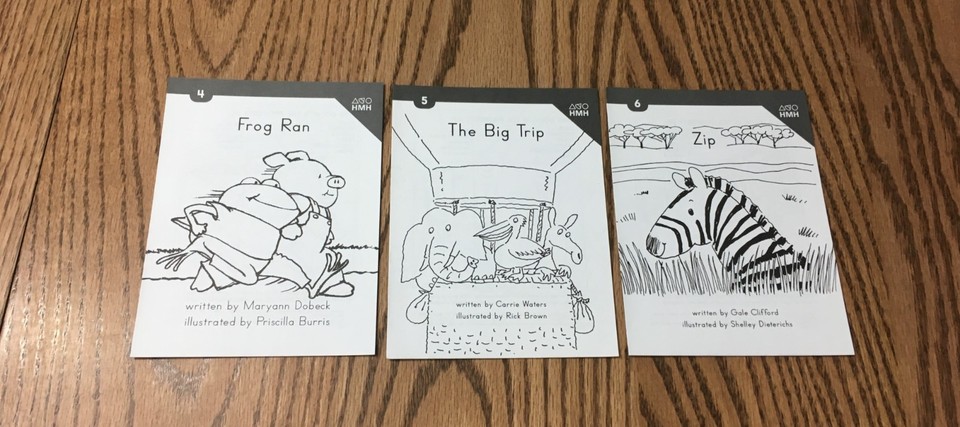 SAXON PHONICS & SPELLING KINDERGARTEN DECODABLE TAKE HOME READERS ...