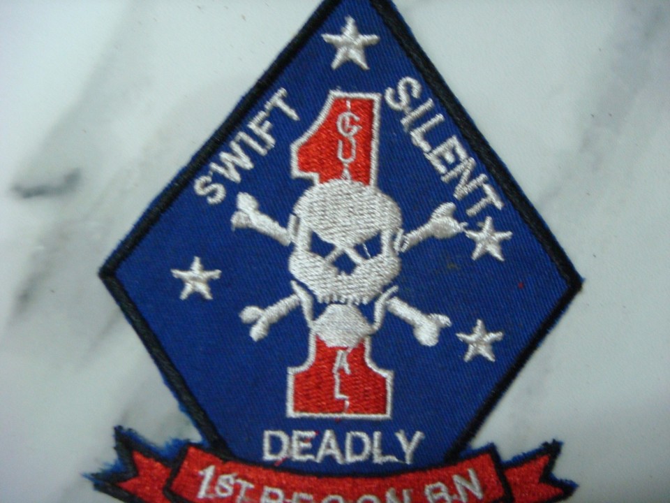 US 1st RECON BN 1st MARINE DIVISION SWIFT-SILENT-DEADLY, VIETNAM WAR ...