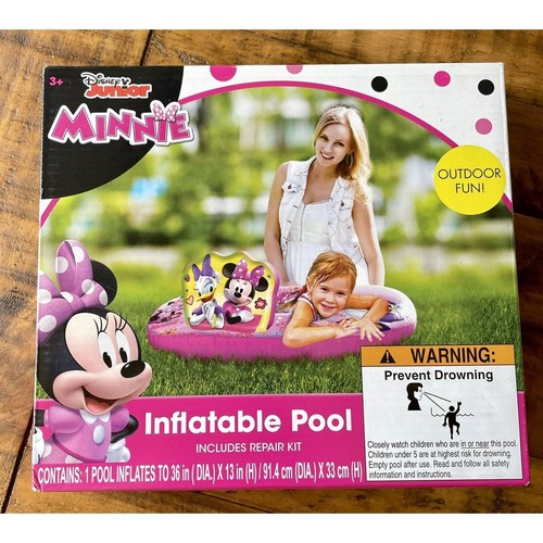 Minnie Mouse Inflatable Pool by Disney Junior . Includes Repair Kit ...