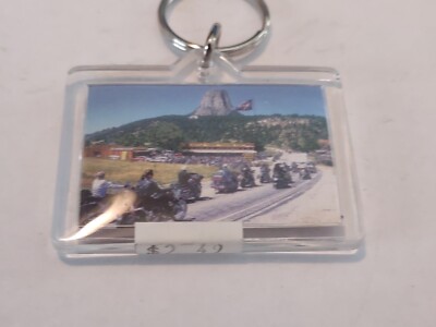 ACRYLIC DEVILS TOWER WYOMING KEYCHAIN BRAND NEW | eBay