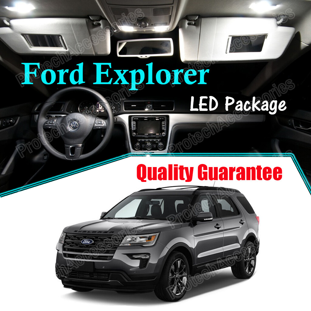 2016 Ford Explorer Interior Colors 2016 Oxford White Ford Explorer XLT