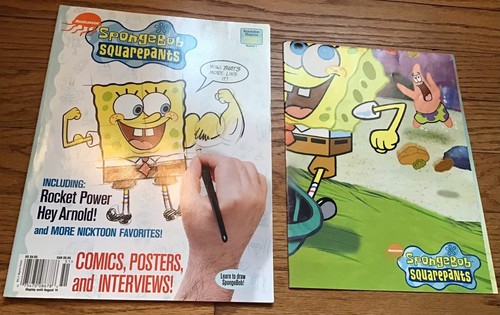 Nickelodeon Magazine + Poster Nicktoons Special #1 Spongebob ...