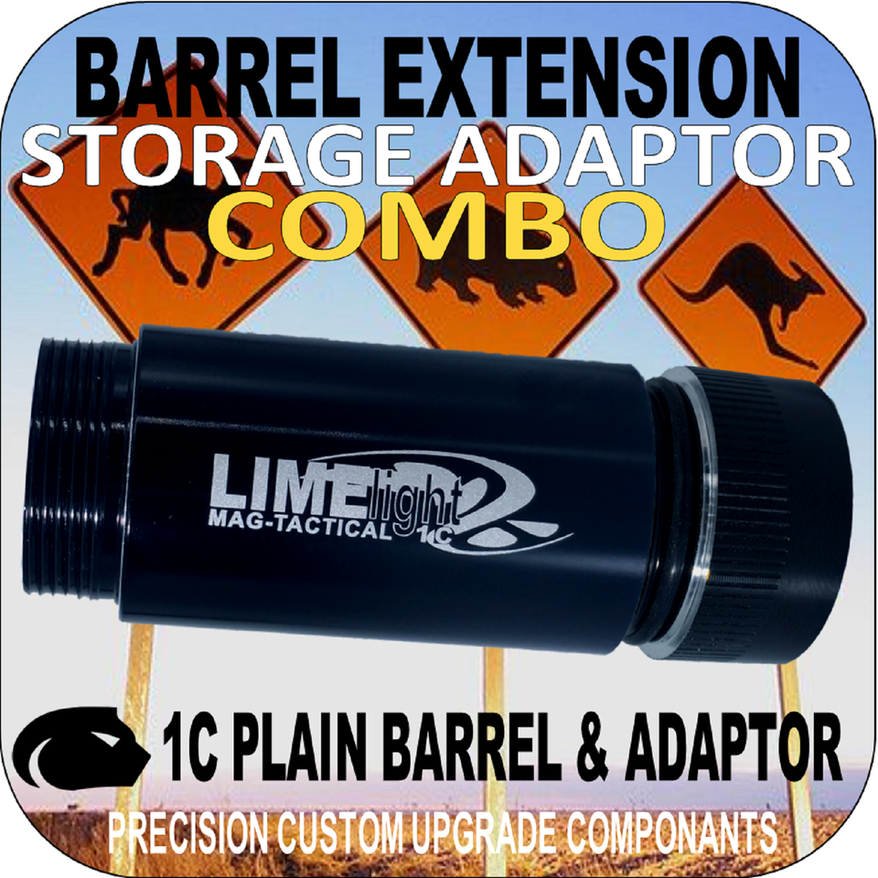 MAGLITE UPGRADE CONVERSION C/D BARREL EXTENSION BODY TUBE 2-6 CELL ...