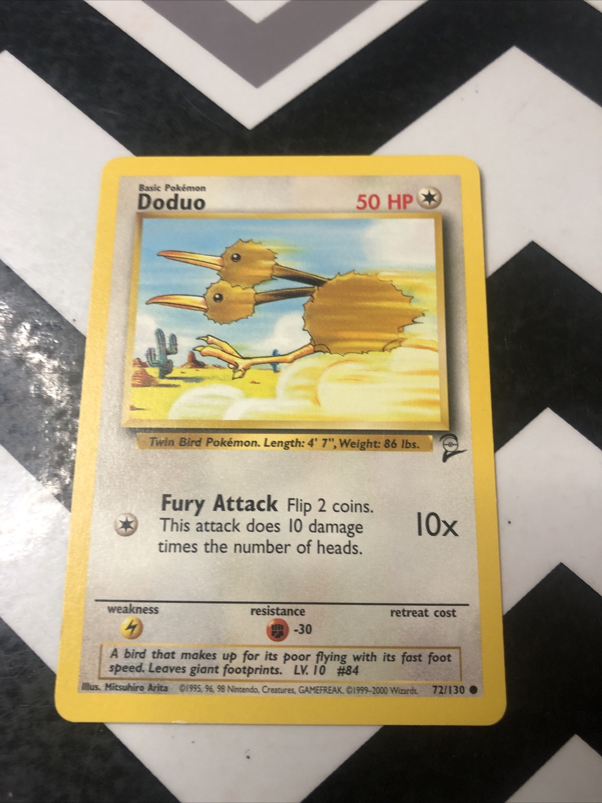 2x DODUO Base Set 2 -72/130 Common Pokemon Card Unlimited Edition | eBay