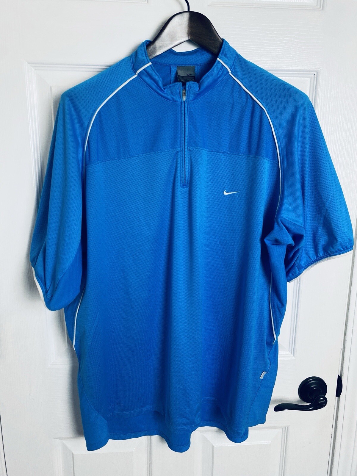 Nike Roger Federer RF 2004 French Open Henley Polo Te… - Gem