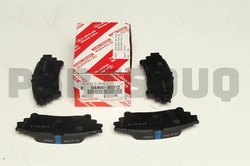0446630312 Genuine Toyota PAD KIT DISC BRAKE 04466-30312 | eBay
