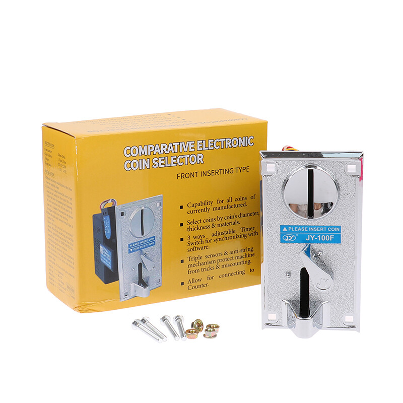 JY-100F Universal coinslot/multicoin selector Multi Coin Acceptor Accep ...