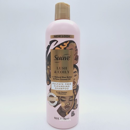 Suave Lush & Coily Sulfate Free Cleansing Shampoo 16.5 fl oz | eBay