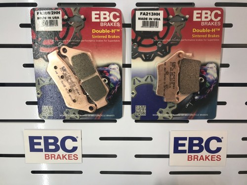 ROYAL ENFIELD 650 INTERCEPTOR BRAKE PADS FRONT AND REAR 18-21 EBC ...