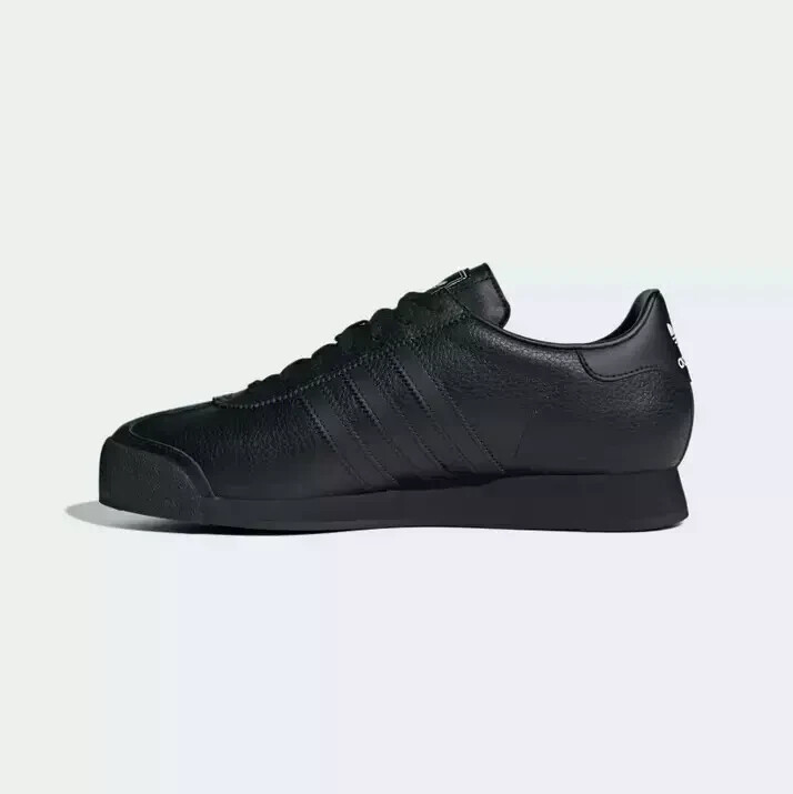 Adidas Originals Samoa Core Triple Black Lace up Sneakers IG1817 Men's ...