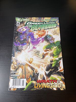 Green Lantern New Guardians #6 (VF) Newsstand Variant - Invictus - 2012 ...
