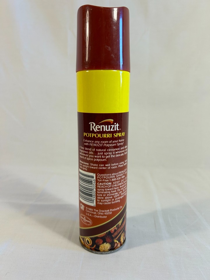 Renuzit Potpourri Spray Fresh Spice Home Fragrance Room Air Freshener 9 ...