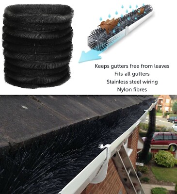 Roof Gutter Brush Leaf Guard Highest Quality Drain Filter Shield ...