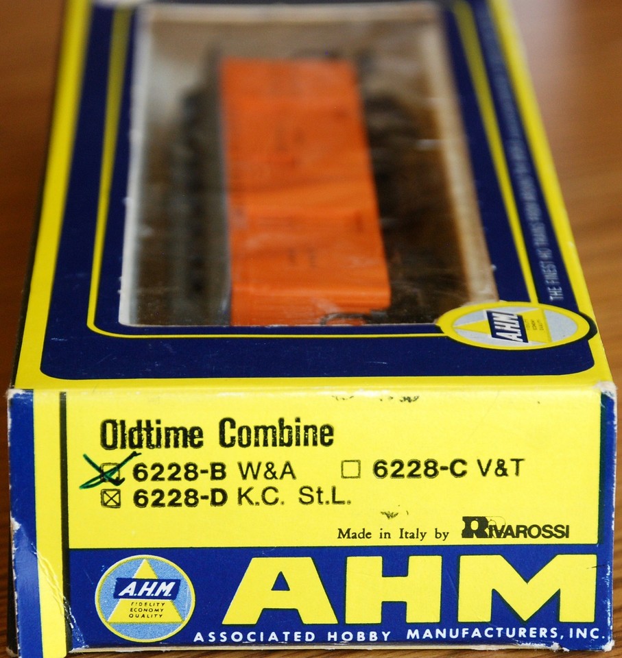 Baggage Combine Car AHM #6228B HO #56 | eBay