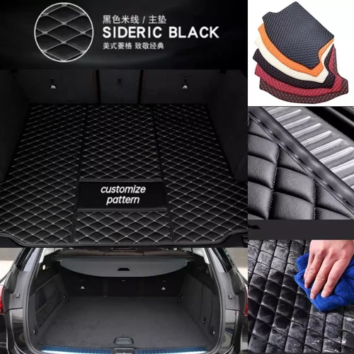 For Chevrolet Car Trunk Mat Leather Easy Installation Waterproof Custom ...