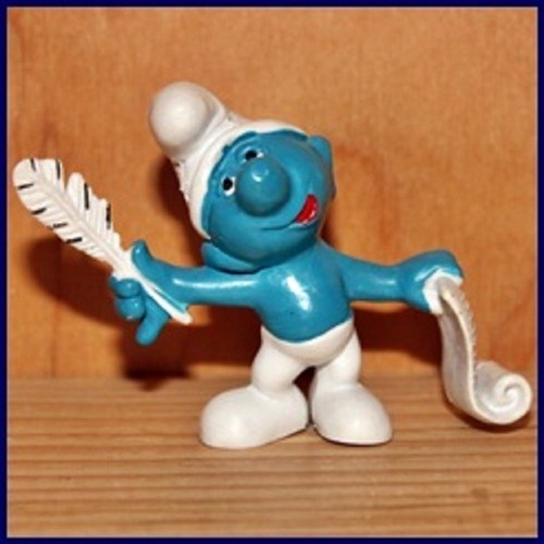 Schtroumpf Schleich: 20022 Peintre PORTUGAL TBE (Smurf Puffi Pitufo ...