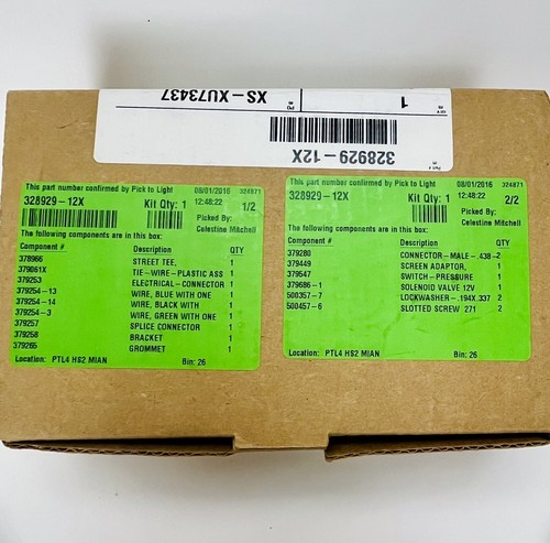 Chelsea PTO Install Kit 328929-12X EOC 12V Fits 880 Series New GENUINE ...