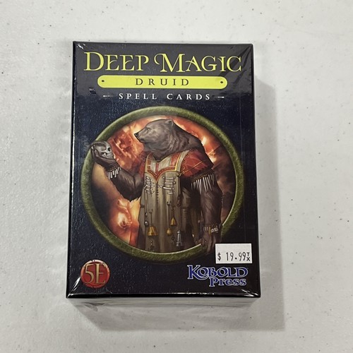 Dungeons & Dragons D&D 5th Ed Druid Deep Magic Spell Cards Set KOB9184 ...
