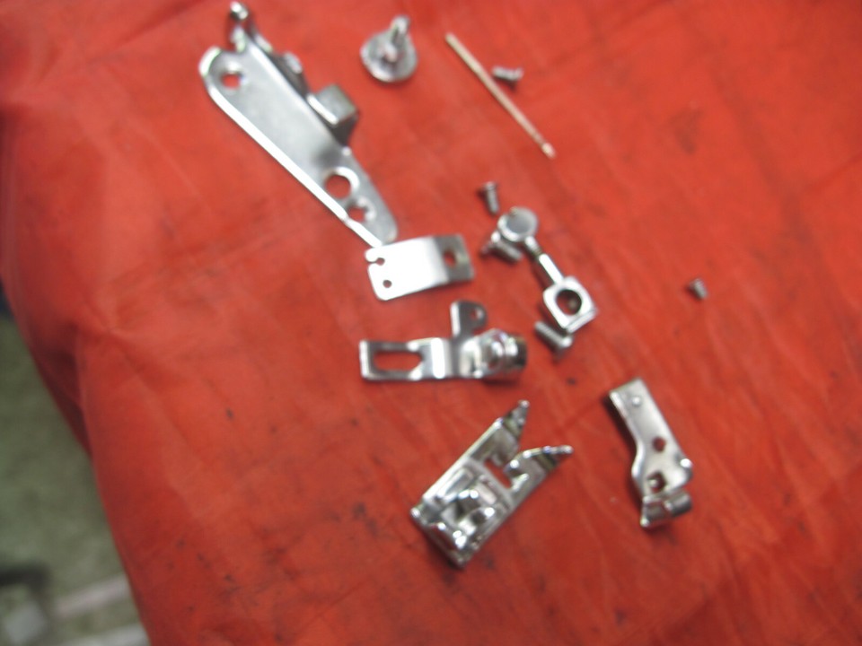 J C Penney 6535 Sewing Needle Clamp Assm Thread Cutter Guides Foot JC ...