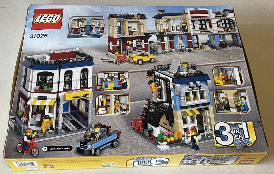 LEGO 31026 Bike Shop & Cafe Creator Brand New Sealed Box | eBay