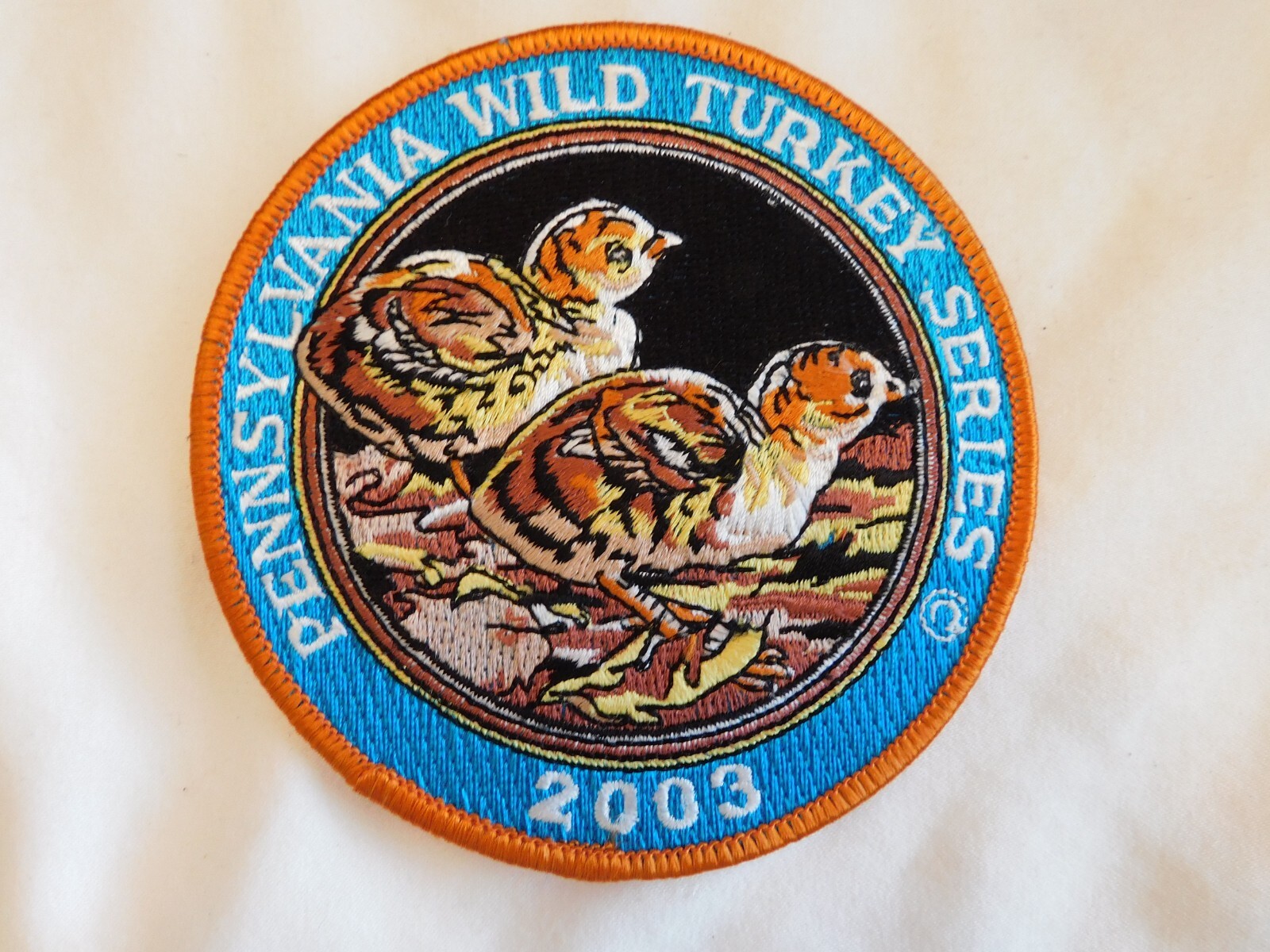 2007 PENNSYLVANIA WILD TURKEY SERIES PATCH 4" DIAMETER PA Game ...